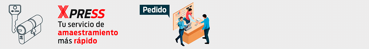 CISA XPress - cilindros amaestrados y duplicación de llaves